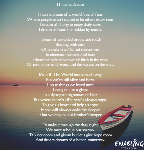 Uplifting Lockdown Poems - 1 - Enabling Town Slough